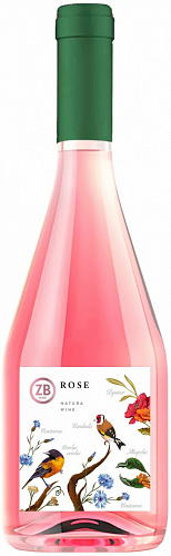 Вино Zolotaya Balka, "ZB Wine" Natura Rose Dry (цф036161), розовое ...